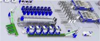 China 16 Cabin Tunnel Industrial Washer System SX-6016M, the lower water, electricity, steam consumption for sale