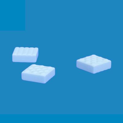 China 95% Alumina Ceramic Plates for Semiconductor Packaging - 3300 MPa Compressive Strength, 3.6 g/cm³ Density for sale