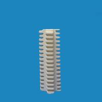 China Custom Corundum Mullite Ceramic Components with 1550°C Max Temperature and ≥300°C/min Thermal Shock Resistance for sale