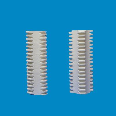 China ODM Cordierite Ceramic Refractory Pottery with 1400°C Heat Resistance and 2.6 gm/cc Density for sale