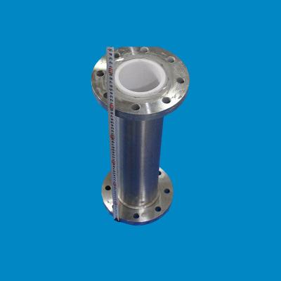 China High Precision Aluminum Ceramic Lined Hose Steel Pipeline with 100 MOQ for Powder Conveying Systems for sale