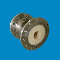 China Alumina Ceramic Lined Steel Pipe 100 MOQ Custom Powder Conveying Wear Resistant Pipeline for sale