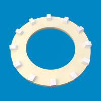 China Alumina Ceramic Crusher Parts with 1650℃ Heat Resistance and 3600 MPa Compressive Strength for Industrial Equipment for sale