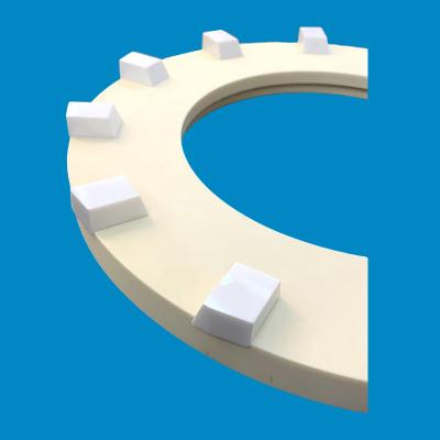 China High Hardness Alumina Ceramic Crusher Parts 1600-1650℃ Temperature Resistance with 2-3x Extended Service Life for sale