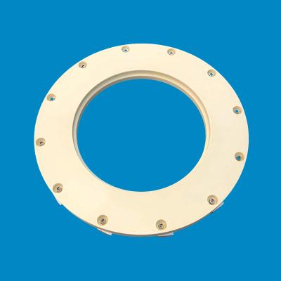 China Alumina Ceramic Crusher Parts A95-A99.7% Al2O3 with 1600-1650°C Heat Resistance and 3300-3600 MPa Strength for sale