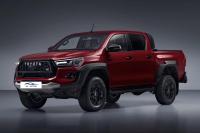 China 4X4 Pickup Truck Used Toyota Hilux with Multi-link Rear Suspension and LED Headlights for sale