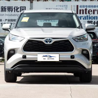 China Intelligent 2.5L Toyota Highlander Hybrid with Leather Seats and Electric Parking Brake for sale