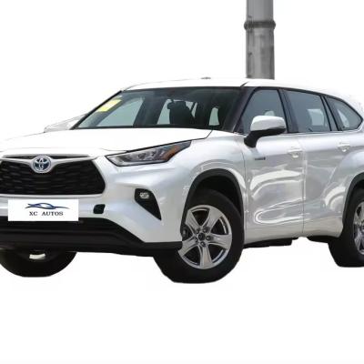 China Euro VI 2023 Crown Kluger HEV Twin Engine 2.5L 2WD Elite 7-Seater Hybrid Electric Vehicle Midsize SUV for sale