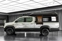 China Chinese Wuling Gasoline Pickup Truck with 150-200Ps Maximum Power and ESC System for sale