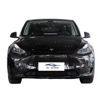 China Electric Parking Brake Tesla Model Y Used Energy Electrical Auto Car with Front 4 Rear 4 Radar for sale