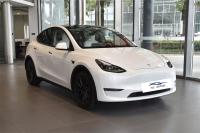 China Electric Parking Brake Tesla Model Y Used Energy Electrical Auto Car with Front 4 Rear 4 Radar for sale