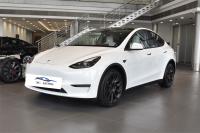 China Electric Parking Brake Tesla Model Y Used Energy Electrical Auto Car with Front 4 Rear 4 Radar for sale