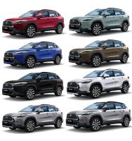 China Hybrid Used Headlights for Toyota Corolla Car 5 Seats Max Speed 180km/h Land Cruiser for sale