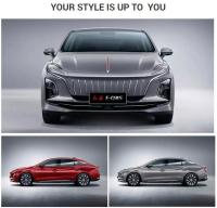 China 2023 Hongqi E-QM5 Pure Electric 5-Seat Black Color 4-door 5-Seater for Russian Market for sale