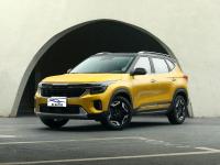 China Kia Seltos 2023 SUV with 7-Speed Wet Dual Clutch Gearbox and Torsion Beam Rear Suspension for sale