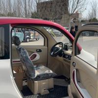 China 4-Door 4-Seat EV Car Mini Electric Car For Adult in Max Speed 60-120km/h Mileage 50km for sale