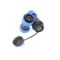 China M19 Male Female Plug And Sockets IP67 Waterproof Cable Connector For Automotive for sale