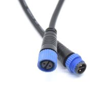 China M15 Waterproof Plug 2pin 3pin 4pin 5pin Threaded Male Female for Led Streetlight Module for sale