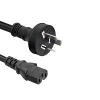 China 10A 250V Aus Power Cable 3 Prong Plug to IEC 13 AC for PC Kettle Rice Cooker for sale