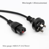China 3 Wire Aus Power Cable 220v Ac 1.8m IEC C5 PC Extension Cord for samsung Tv for sale