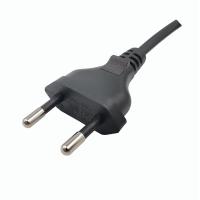 China EU 2Plug C7 Extension Power Cord PVC H03VVH2-F For Appliance And Equipment for sale