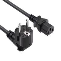 China Schuko to C13 TV Monitor EU Power Cord 250V for Electrical Equipment Set Top Box for sale