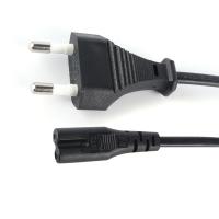 China Electric Supply Extension AC Cord Cable 2 Pin Plug KC Approved Korean Standard K01 for sale