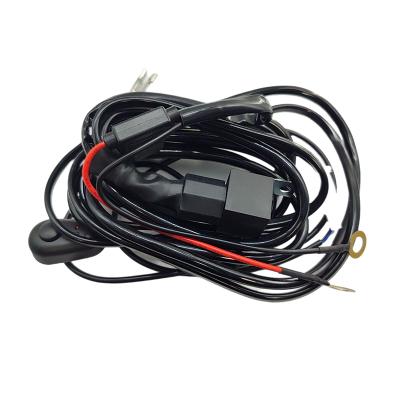 China Drip Switch Automotive Wiring Harness New Energy Vehicle General Fog Light Harness for sale