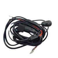 China Dual Indicator Lights Auto Wire Harness On Off For Work Light Switch Strip Light for sale