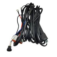 China DT Electric Headlight Wiring Harness 1500V With Relay Internal Wire Harness for sale