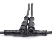 China Waterproof Plug M12 cable 4pin 3pin 5pin 8pin waterproof IP67 circular connector Male Female plug wire for sale