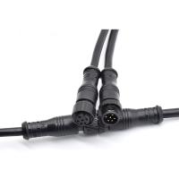 China Waterproof Plug M12 Cable Male Female Plug ConnectorPin Sensor Outdoor Light Led Waterproof Aviation Wire for sale