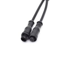 China Waterproof Plug M12 Cable Male Female Plug ConnectorPin Sensor Outdoor Light Led Waterproof Aviation Wire for sale