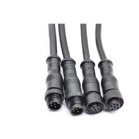 China Waterproof Plug M12 Cable Male Female Plug ConnectorPin Sensor Outdoor Light Led Waterproof Aviation Wire for sale