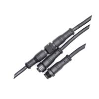 China Waterproof Plug M12  Nylon Waterproof Plug Power Cord IP67 2-8P Single Head Soldered at Tail Indoor Outdoor Use for sale