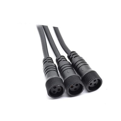 China Waterproof Plug M12  Nylon Waterproof Plug Power Cord IP67 2-8P Single Head Soldered at Tail Indoor Outdoor Use for sale