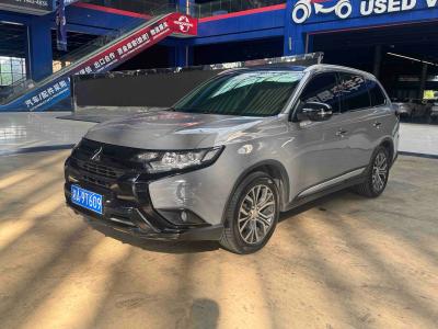 China Used Mitsubishi Outlander 2018 2.4L 4WD Elite Edition 5 Seat Compact SUV for sale
