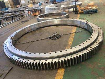 China Large Size  Turntable Internal Gear Slewing Ring Bearing For Deck Crane, Wind Power for sale