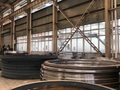 China OEM Large Size  Gear Slewing Ring Turntable For Crane , Mining , Wind Power for sale
