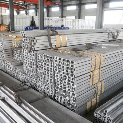 China 1.5-2.5mm Stainless Channel Bar , 316L Polished Stainless Steel U Channel for sale