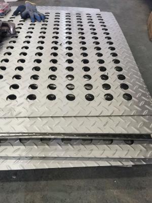 China Perforated Stainless Steel Hot Rolled Sheet 3-16mm 304 Plate shiny stainless steel sheet checkered steel sheet for sale
