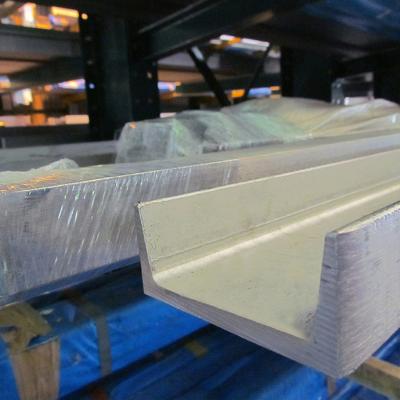 China U 316 Stainless Steel Channel 0.5mm 6mm Section Sand Blast for sale