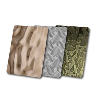China Pvd 304l Decorative Stainless Steel Sheet Natural Color Easy Cut for sale