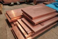 China 99.9% Pure Copper Alloy Plate 3mm-10mm Thickness C10100 C10200 for sale