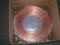 China ASTM B280 1/4'' 3/8'' 1/2'' 3/4'' Copper Round Pipe Pancake Coil 15 Meters For Air Conditioner for sale