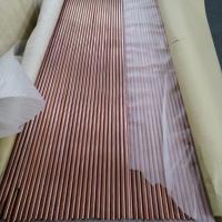 China ASTM AISI GB JIS Copper Alloy Pipe C10200 Cu-OF Oxygen Free for sale