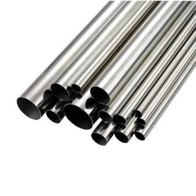 China 304 Seamless Stainless Steel Tube Pipe 316L 9.0mm 3 Inch Welding Round Section for sale