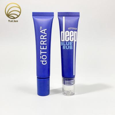 China 20ml PE Eye Cream Tube with 3 Roller Ball Cap for sale