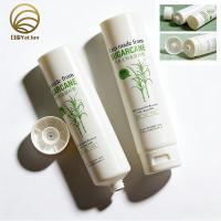 China 100ml PCR plastic cosmetic squeeze tubes with flip top cap for sale