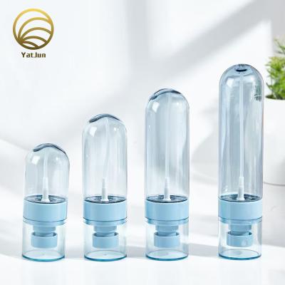 China 30ml 50ml 60ml 80ml 100ml spray pump clear blue bottle for sale
